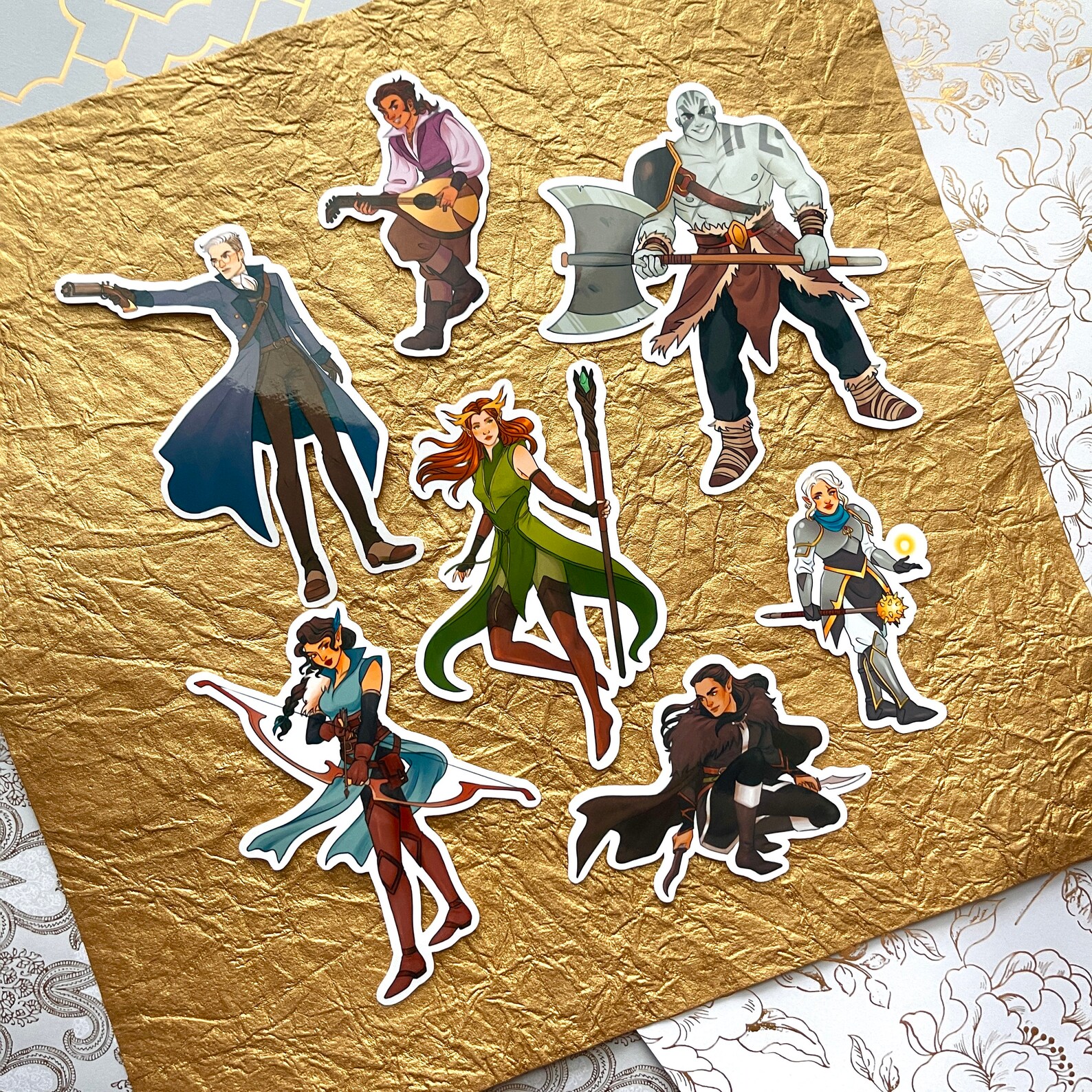 Critical Role Vox Machina Stickers - Etsy