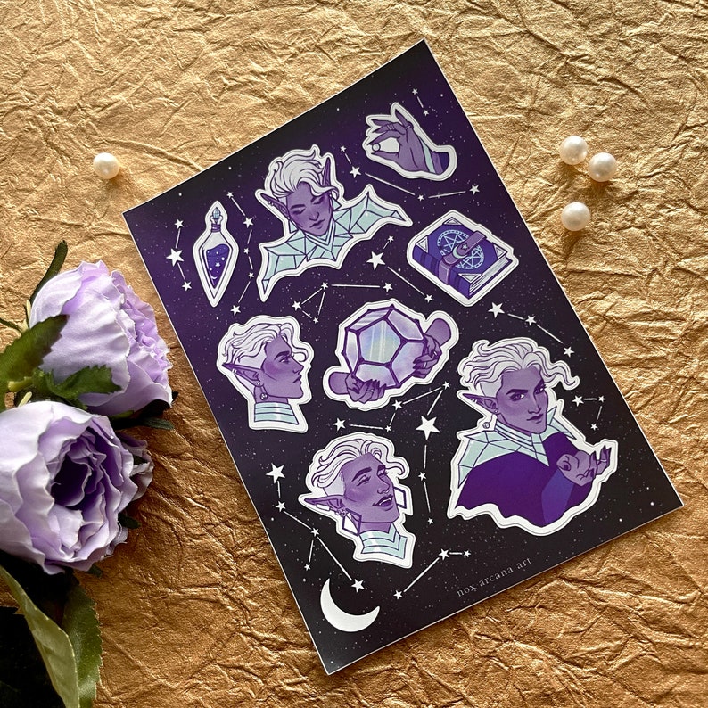Critical Role Sticker Sheets - Etsy