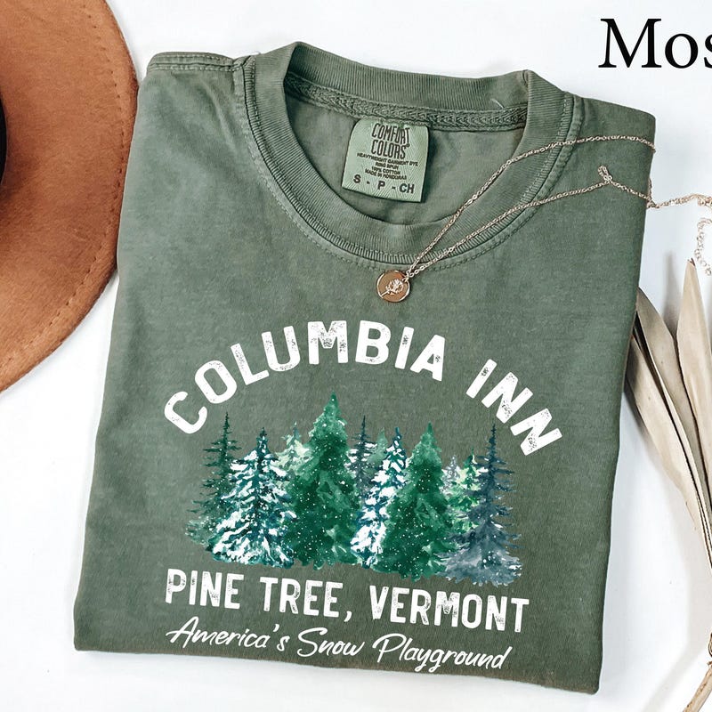 Pine Trees T Shirt - Etsy