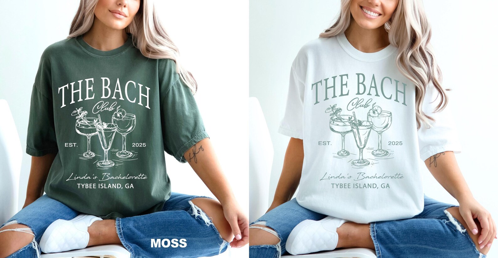 Personalized Bachelorette Comfort Colors Shirts, Bachelorette Party ...
