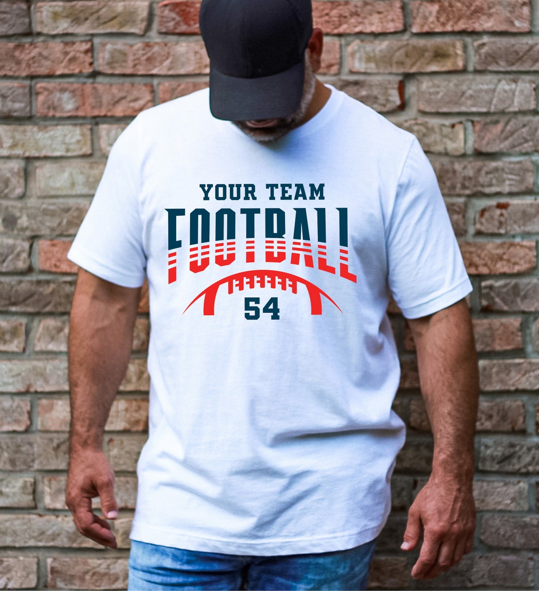 Customized Football Shirt, Football Game Day Shirt , Customize Team ...