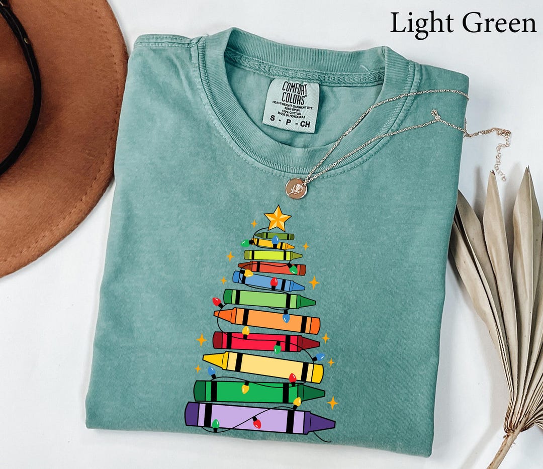 Comfort Colors® Christmas Teacher Shirt, Christmas Gift for Teacher ...