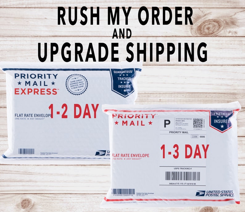 Priority Mail and Priority Express Upgrade | Etsy