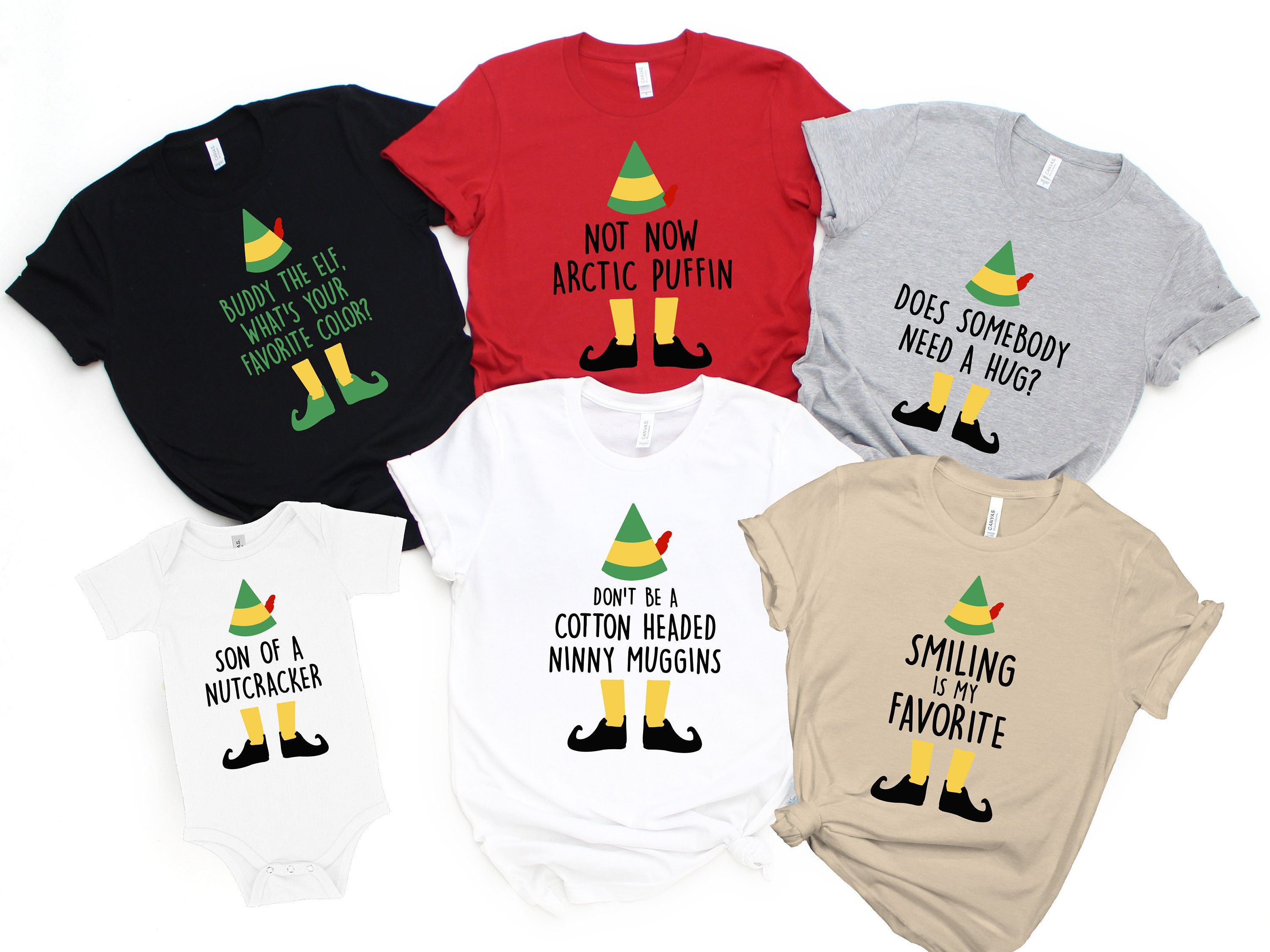 Buddy The Elf T Shirts