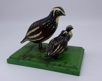 Quail Carving - Etsy