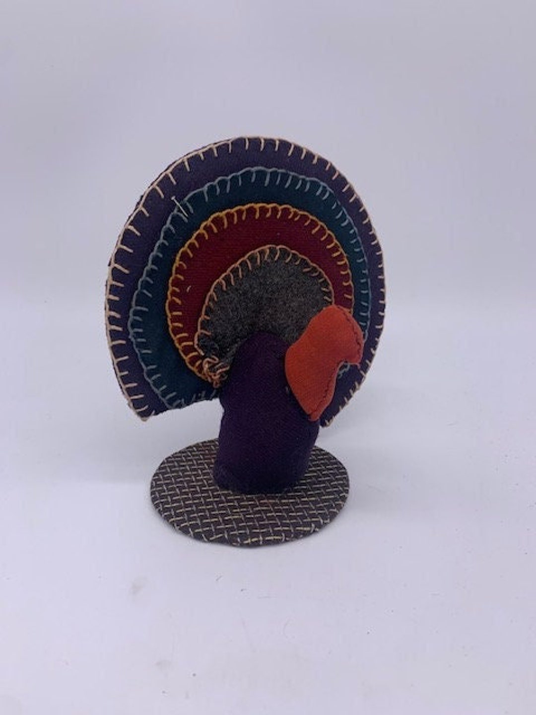 Reba Groff Fabric Turkey Pin Cushion - Etsy