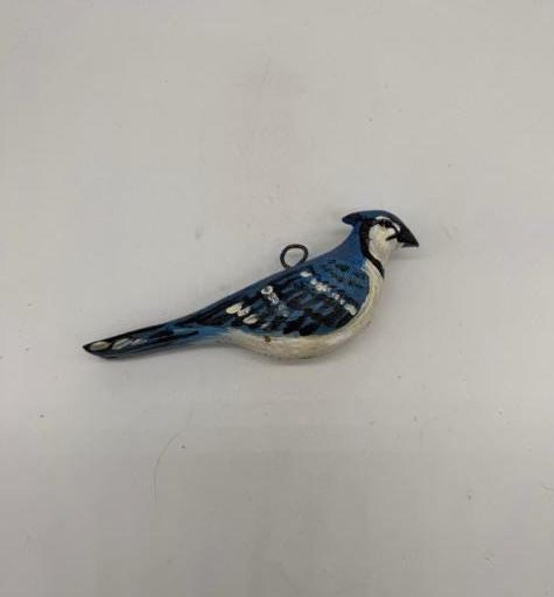 Ben Hoover Folk Art Carved Blue Jay - Etsy