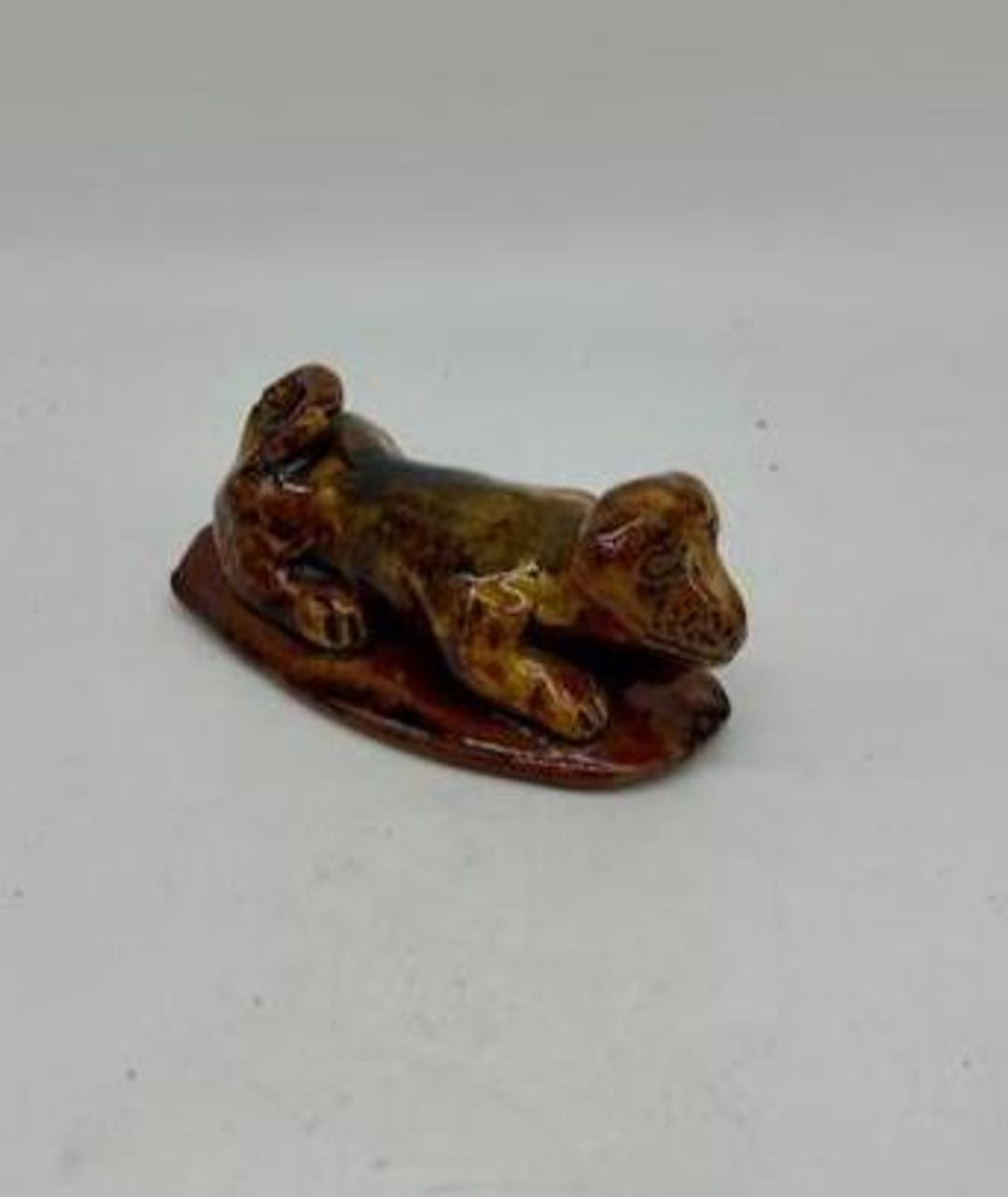 Breininger Pottery Dog Figure (1975) - Etsy