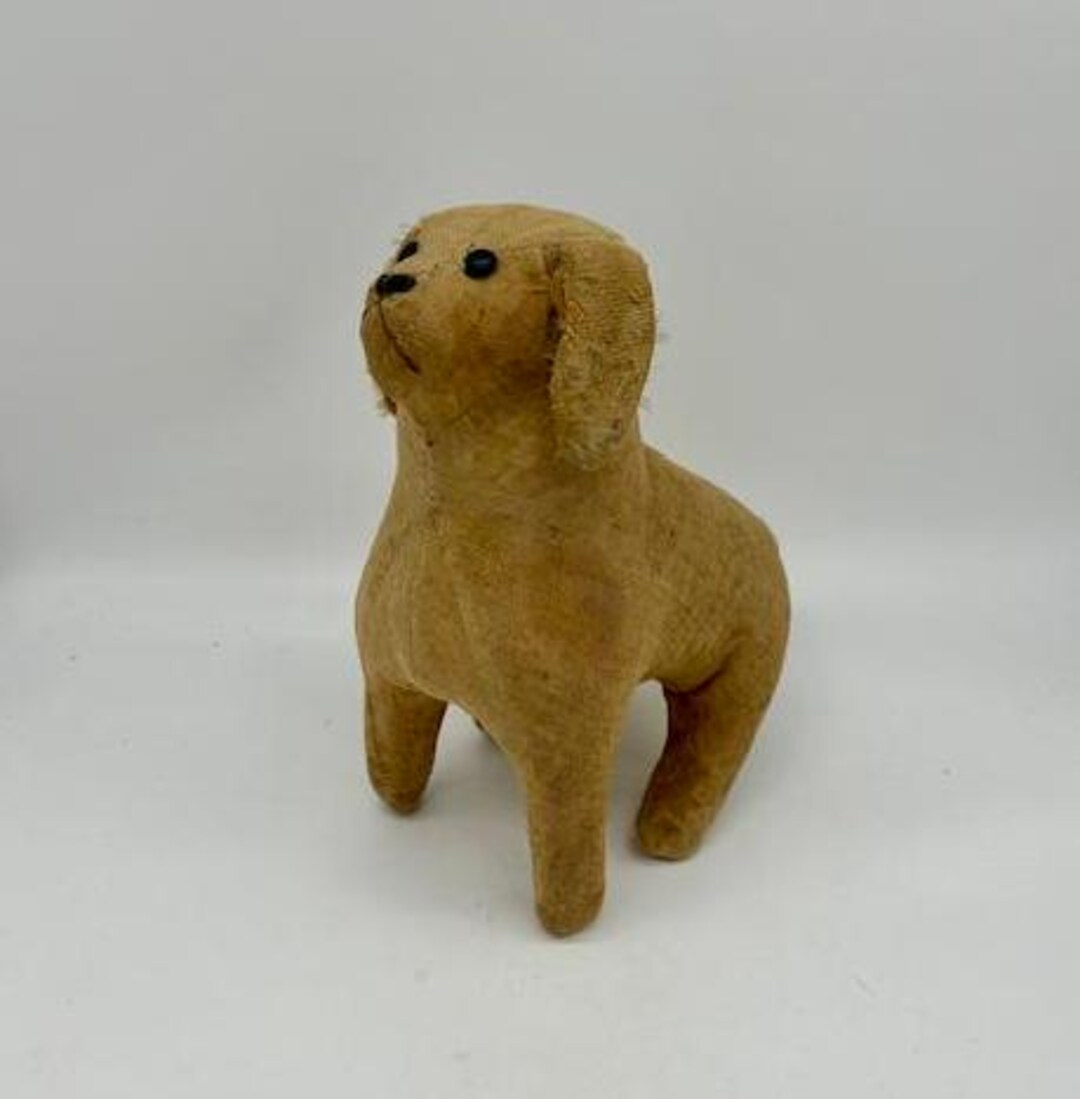 Antique Dog Figure - Etsy