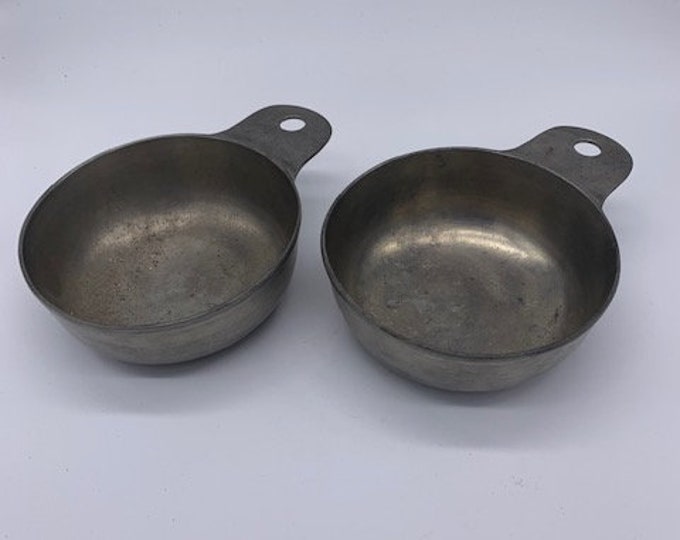 Jay Thomas Stauffer Pewter Porringers - Etsy