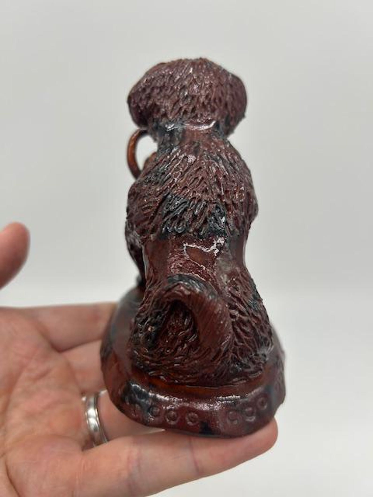 Early Breininger Pottery Dog Figure - Etsy