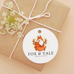 Premade Logo Fox Logo Fall Logo Woodland Logo Fall Autumn Logo Vulpine ...