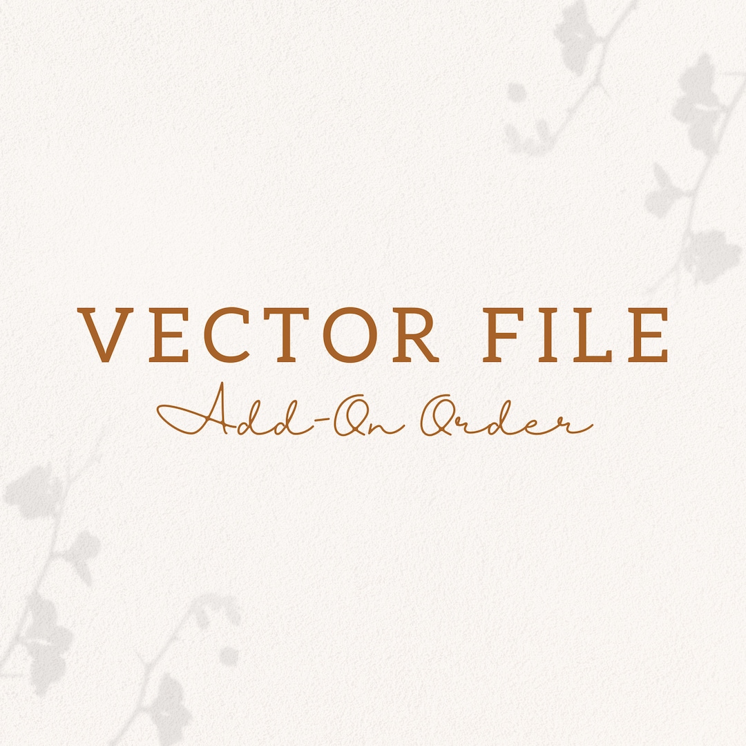 SVG Vector Conversion for Your Logos • One File per Order - Etsy