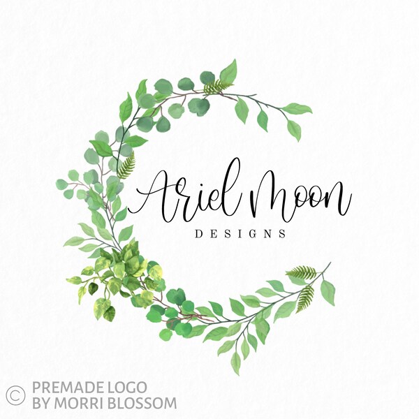 Wreath Logo - Etsy