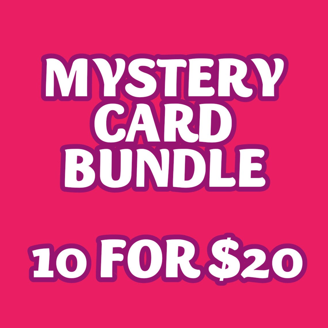 Mystery Card Bundle, 10 for 20, Envelopes Included - Etsy