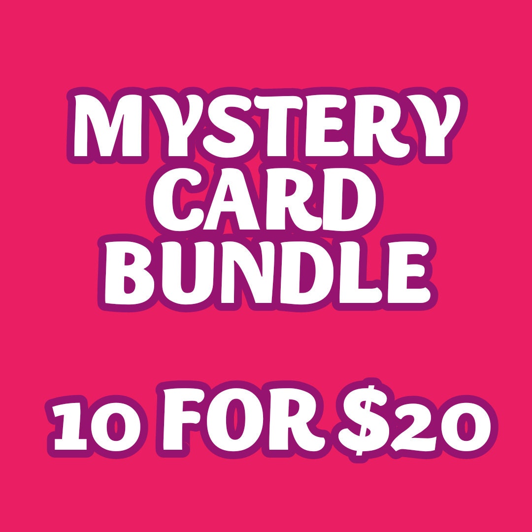Mystery Card Bundle, 10 for 20, Envelopes Included - Etsy