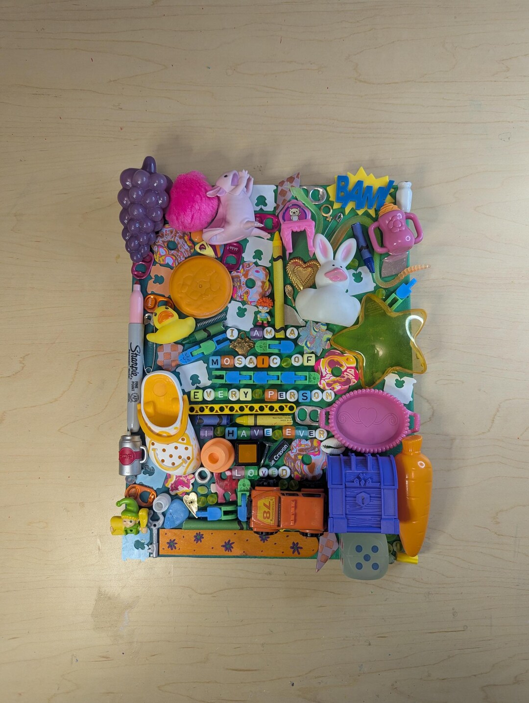 Treasure, 3D Collage Art - Etsy