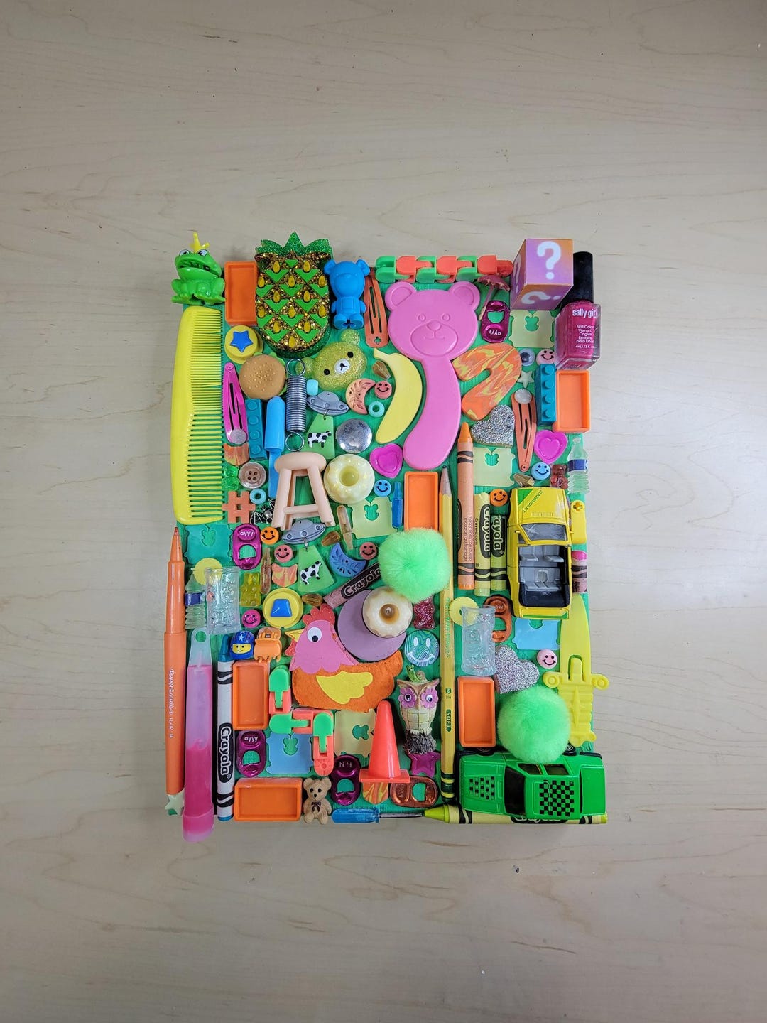 Things You See on A Road Trip, 3D Collage Art - Etsy