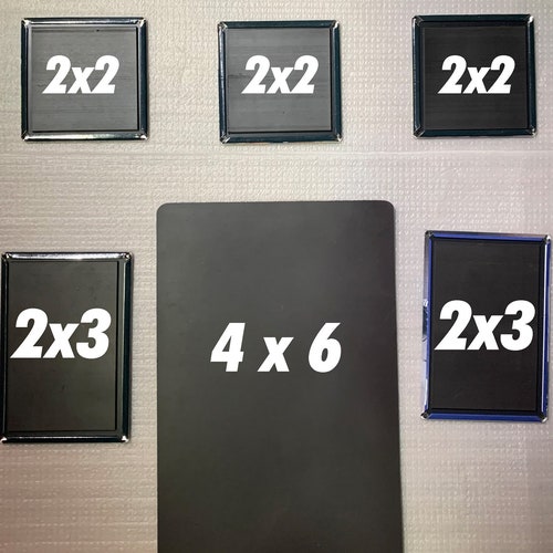 Custom Photo Magnets/pinback Buttons Sizes: 2x2inch 2x3inch | Etsy