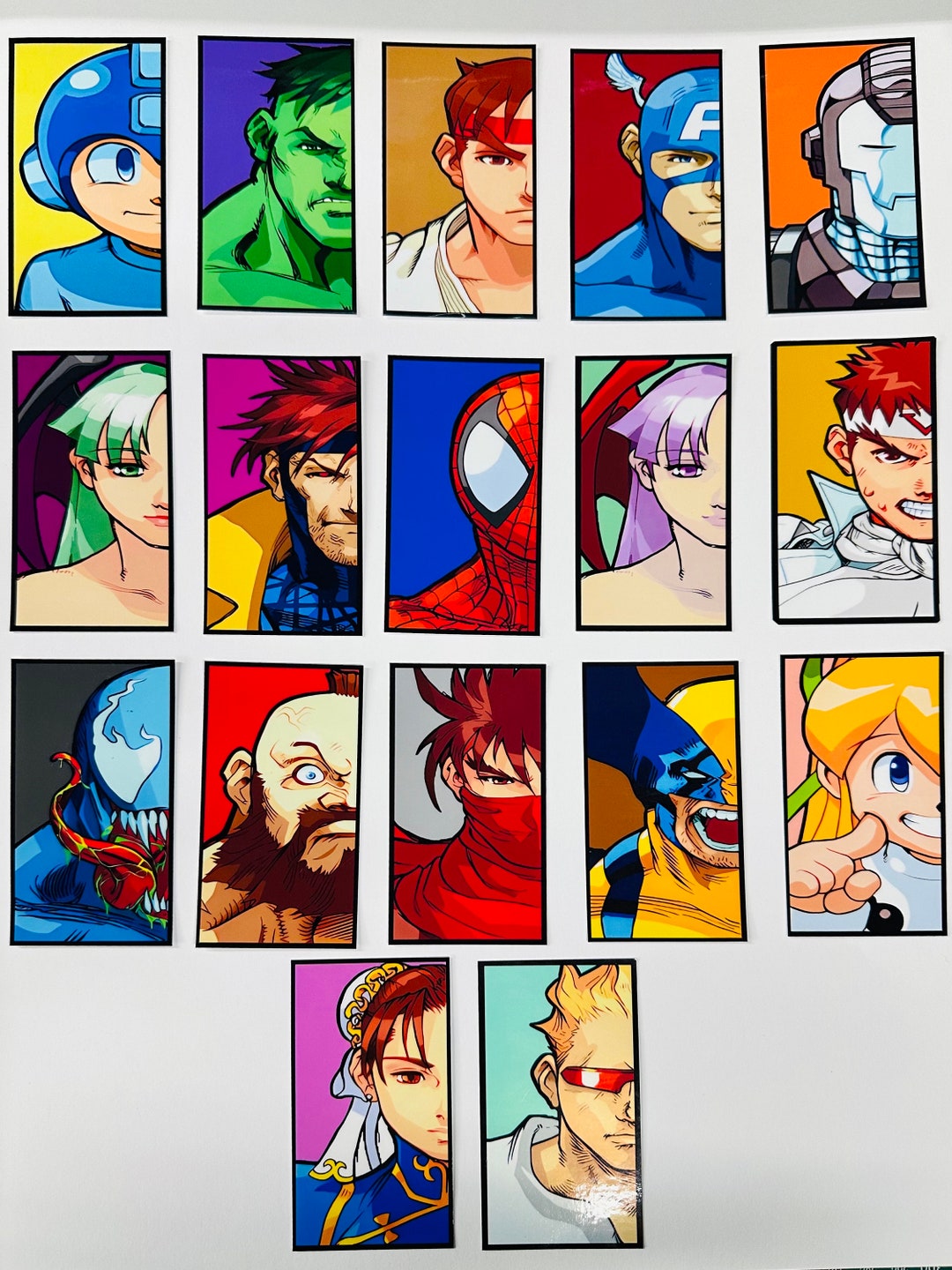 Marvel Vs Capcom Stickers - Etsy