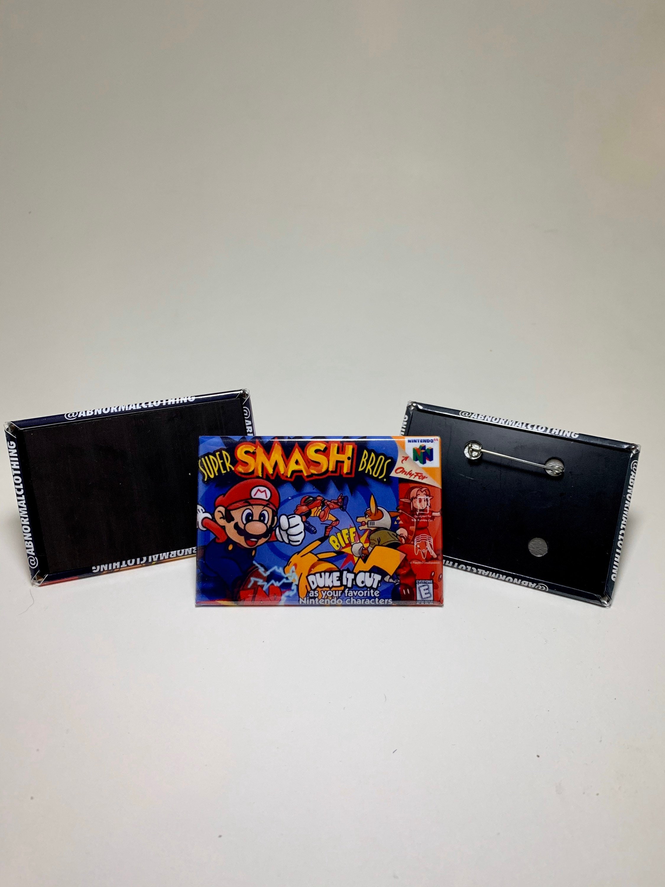 2x3 Inch Nintendo N64 Game Rectangular Buttons/magnets | Etsy
