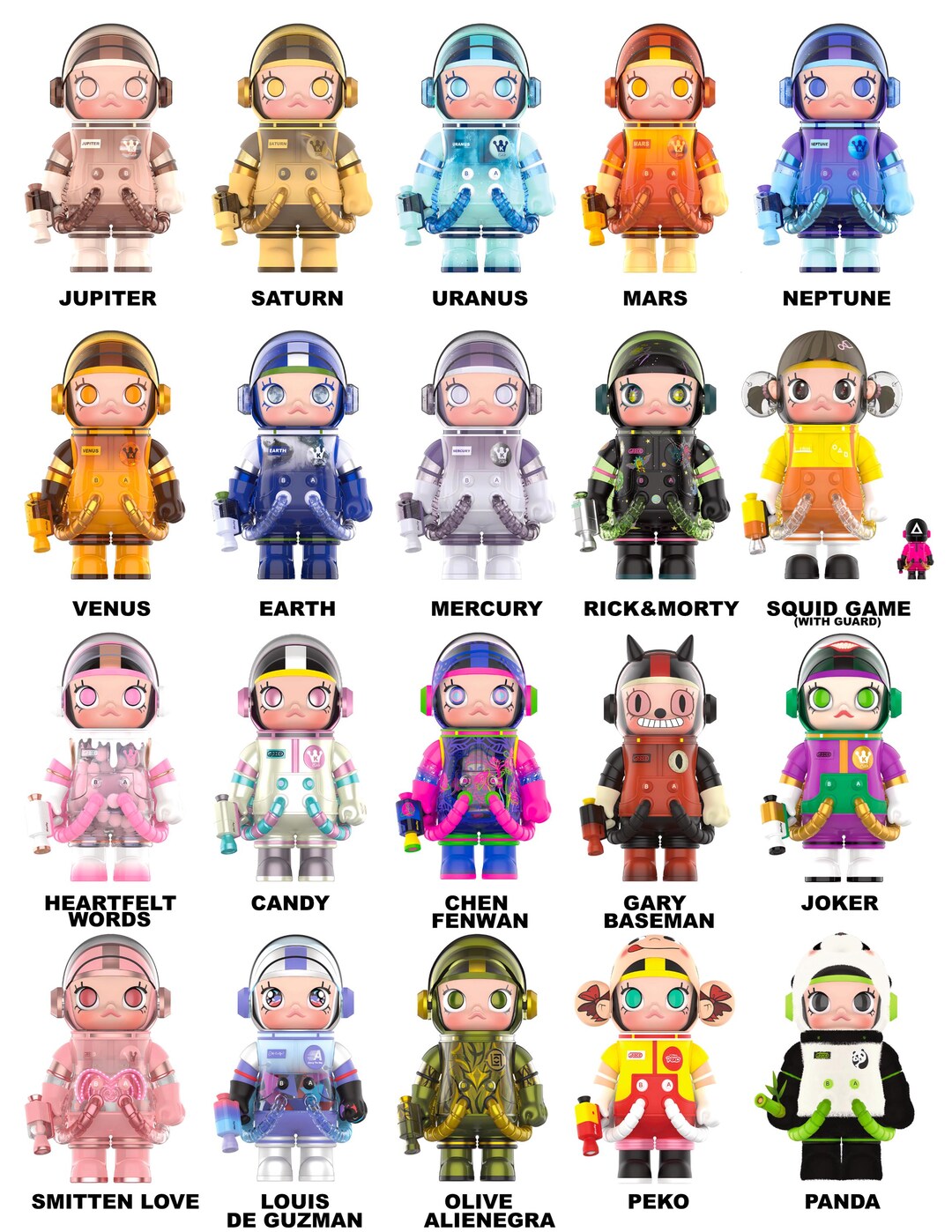 Mega Space Molly Vinyl Stickers - Etsy
