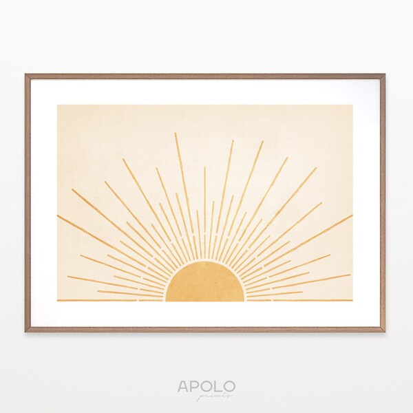 Sun Printable Art - Etsy