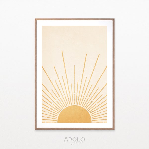 Sun Printable Art - Etsy