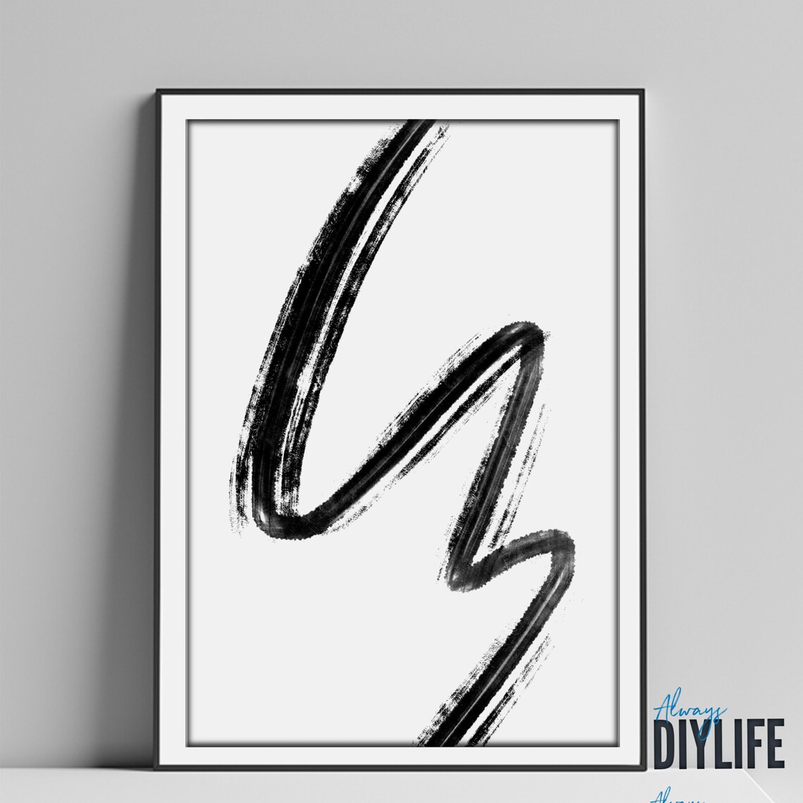 SET of 3 Line Drawing Artline Drawing Printg2-multi - Etsy