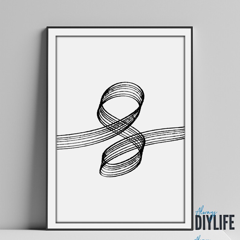 SET of 3 Line Drawing Artline Drawing Printg5-multi - Etsy