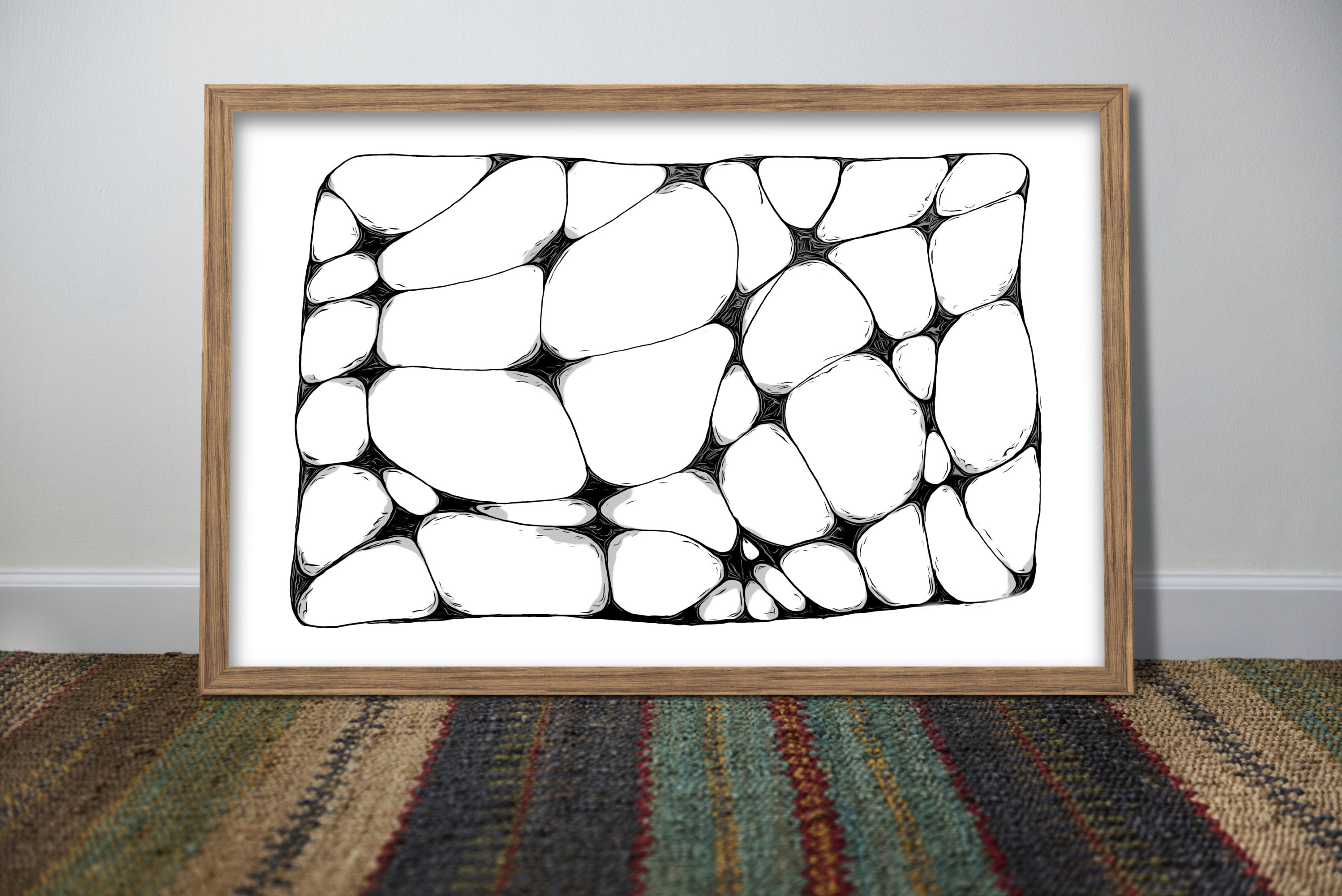 Diylife, Zentangle Drawing3,pattern,modern Decor Abstract Art,printable ...