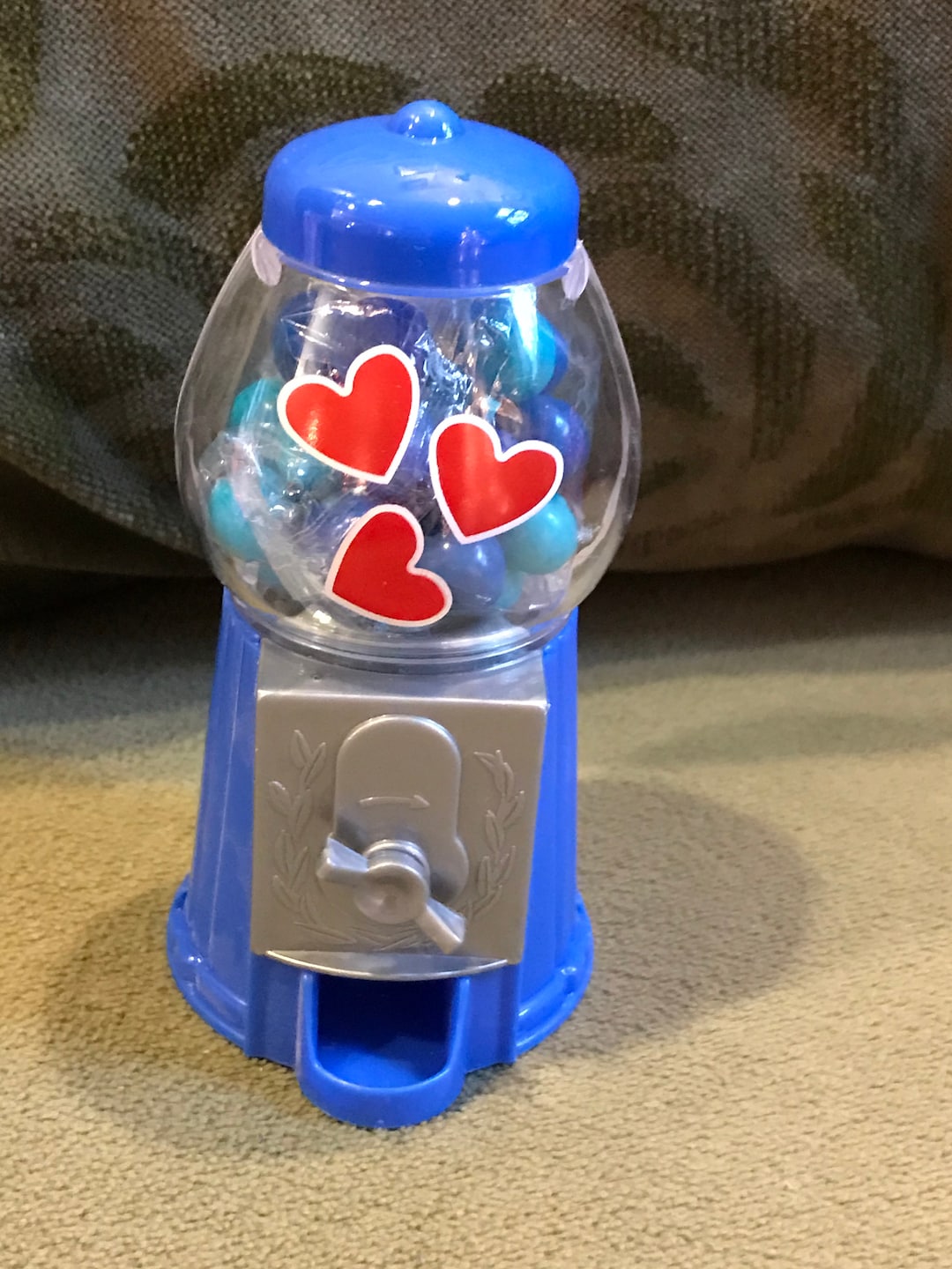 Blue Mini Gumball Machine - Etsy