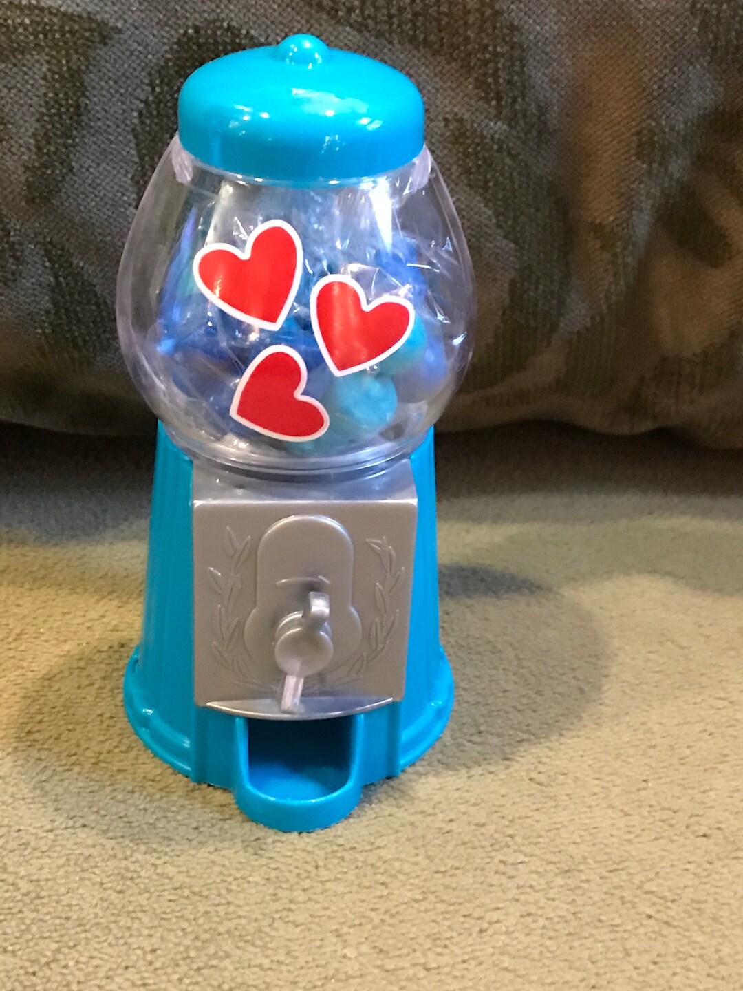Teal Blue Mini Gumball Machine - Etsy.de