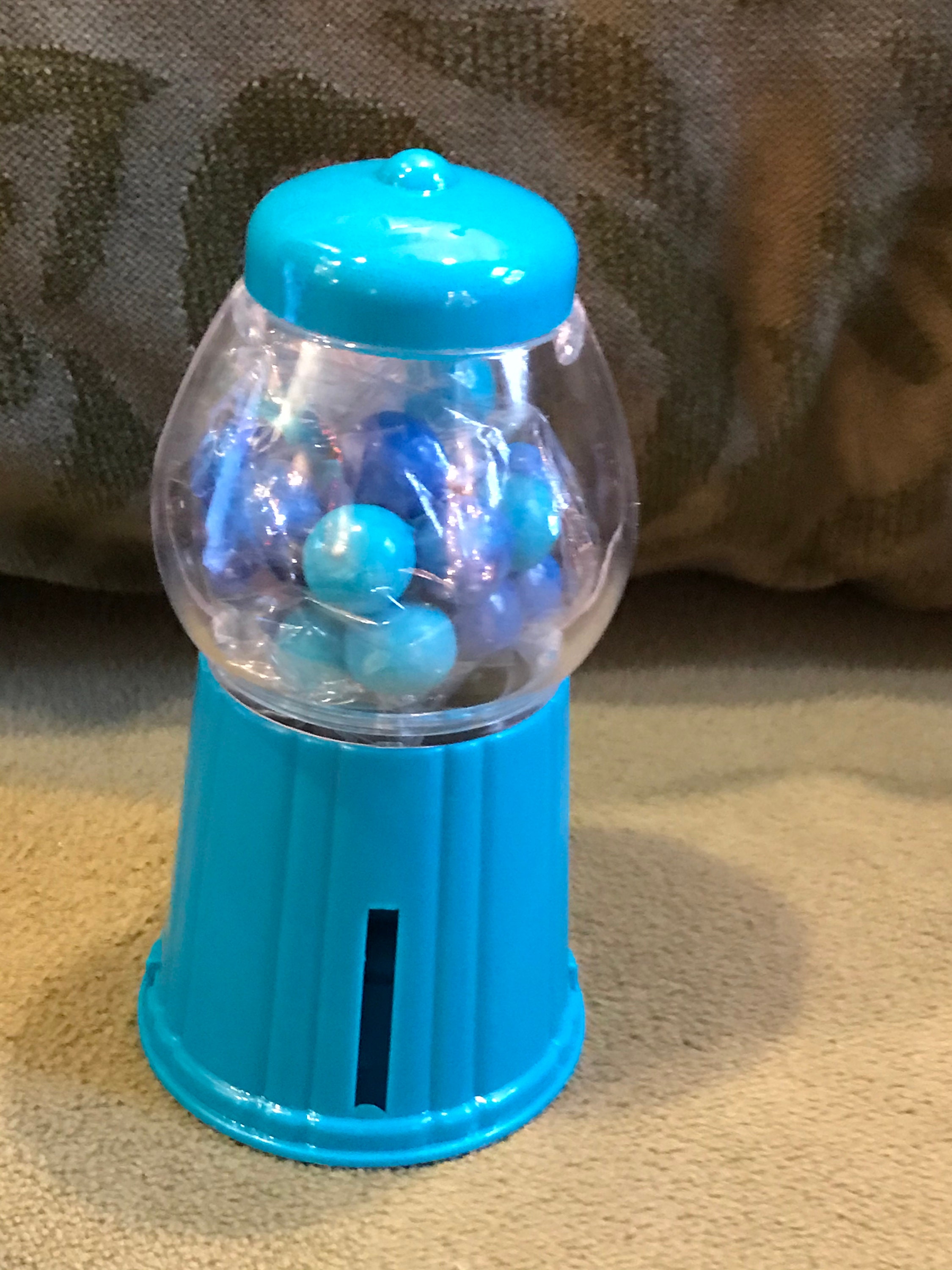 Teal Blue Mini Gumball Machine - Etsy.de