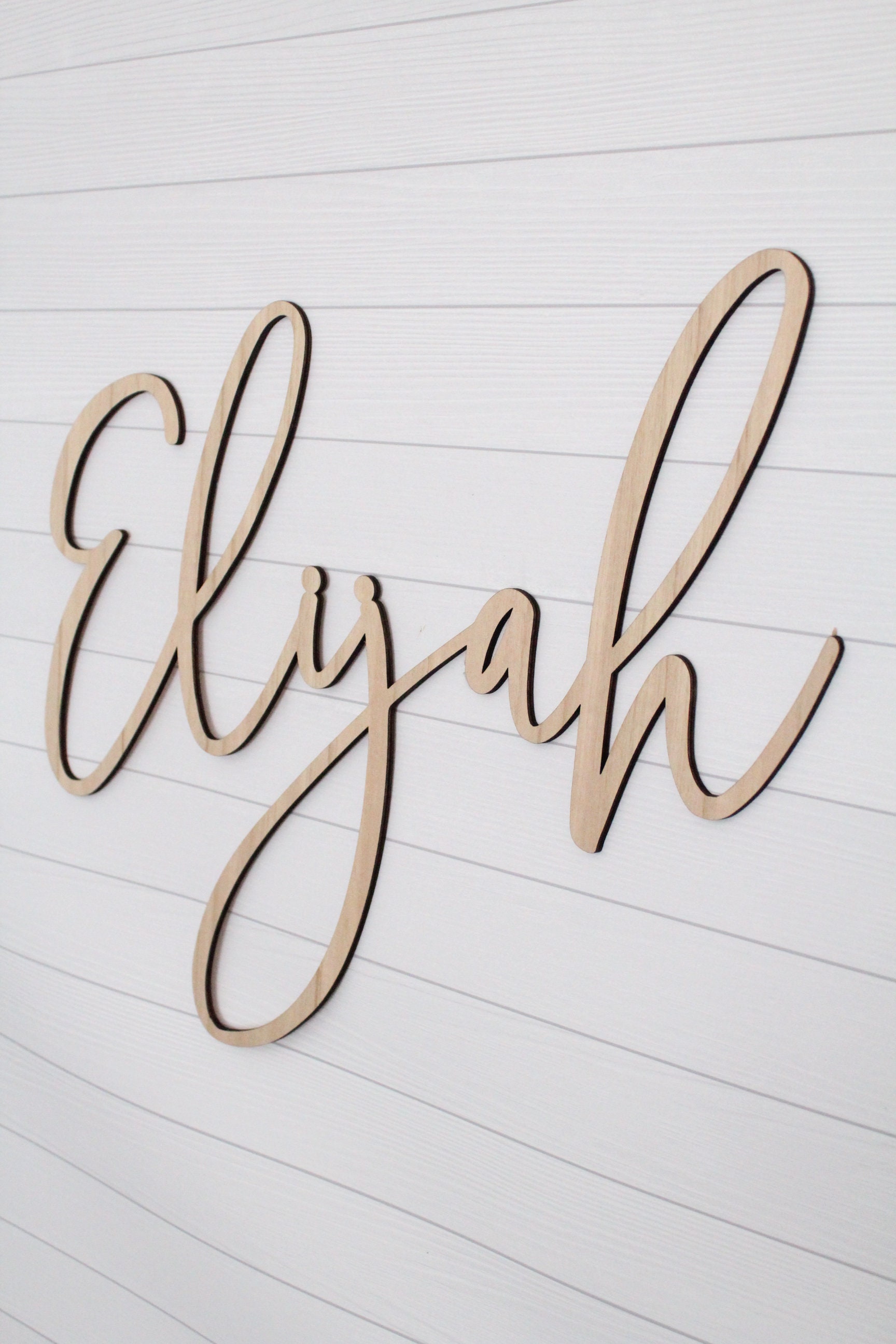 Wooden Name Sign Plaque or Wall Sign Wood Personalised - Etsy Australia