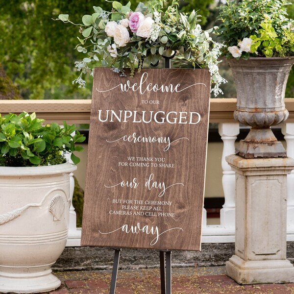 Unplugged Wedding - Etsy