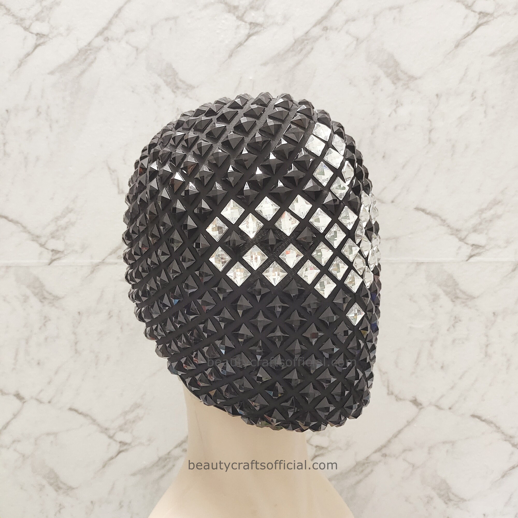 Unique Design Full Face Square Jewel Mask Handmade Full - Etsy