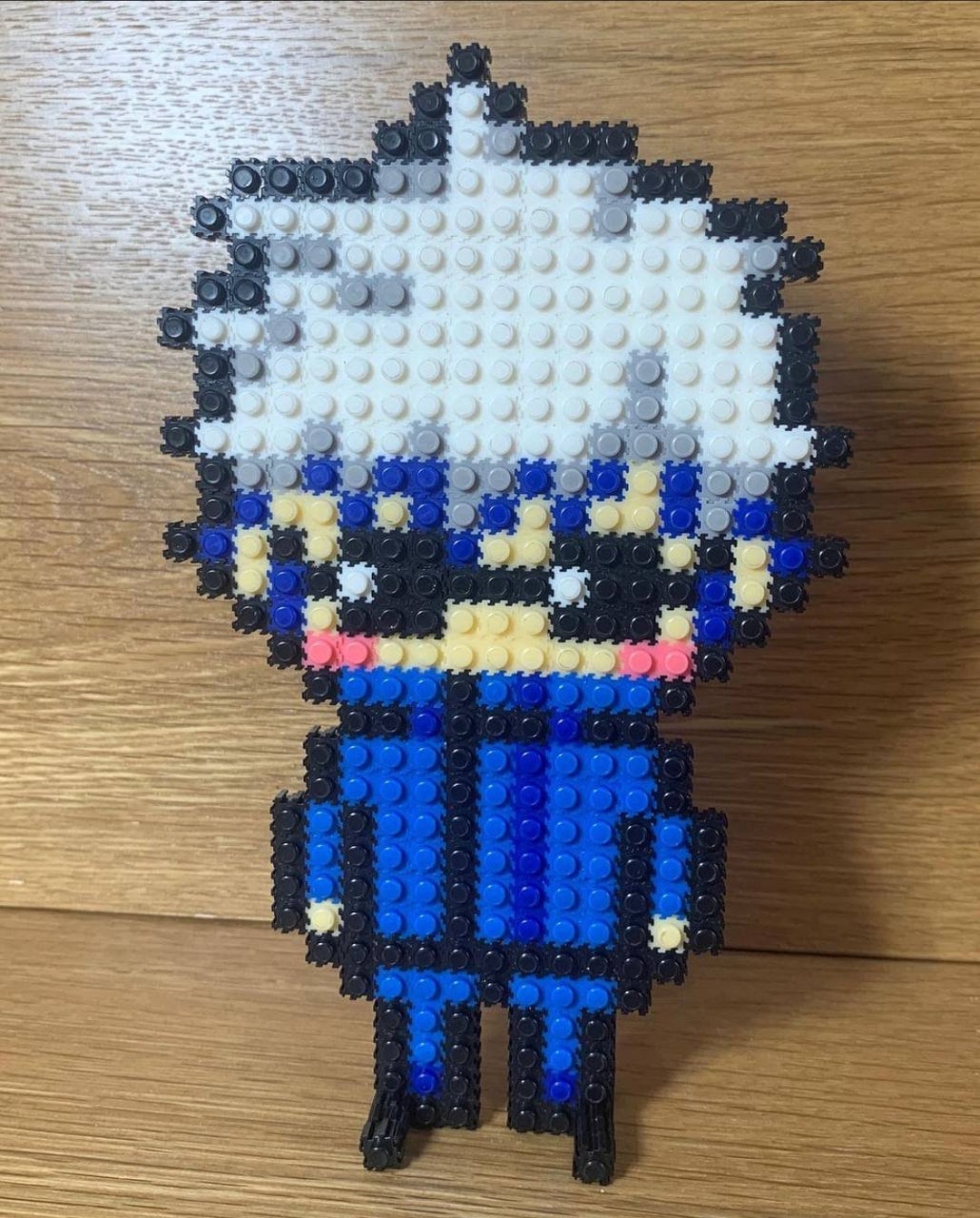 Gojo Pixel Art Plastic Blocks Kit Jujutsu Kaisen DIY Craft - Etsy Australia