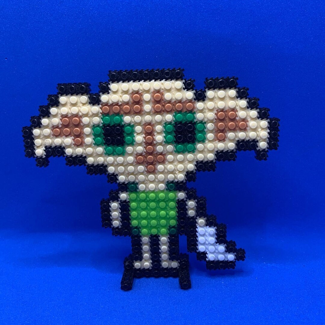 Dobby Harry Potter Pixel Art Plastic Blocks Kit DIY Wizard - Etsy UK