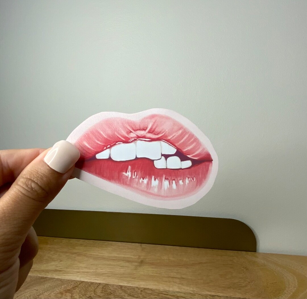 Lip Stickers for Hydroflask Luggage Tumbler Laptop Stickers - Etsy