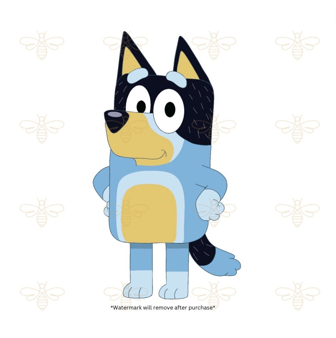 Bluey Dad PNG, Bluey Characters PNG, Digital File for Designs, Bluey ...