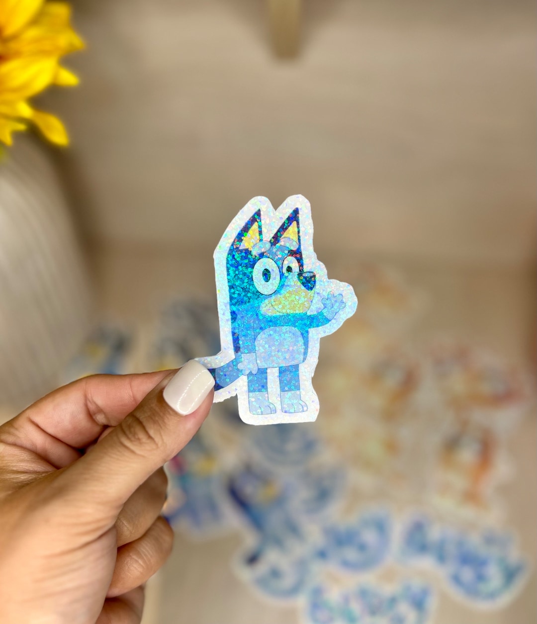 Bluey Stickers Pack Bluey Family Characters Bluey Mom Dad - Etsy