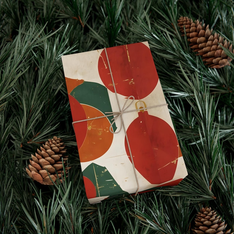Retro Wrapping Paper - Etsy