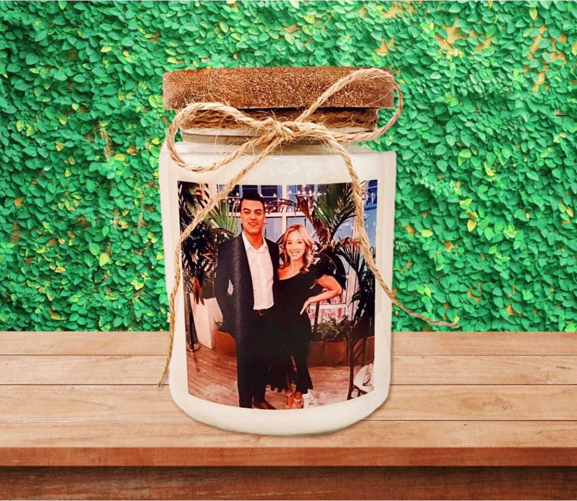 Personalized Photo Candles Customize your own candle | Etsy
