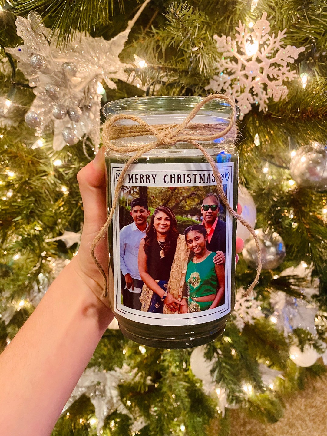 Personalized Photo Candles- Customize Your Own Candle - Etsy