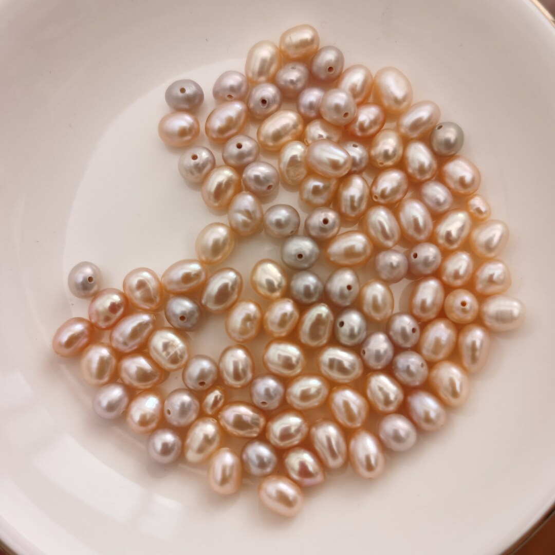 50% off 1pc 5mm Small Loose Freshwater Pearls, Small Pearls, Center ...