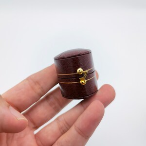 Vintage Heart Red Ring Box Handmade, Engagement & Wedding Set Elegant ...