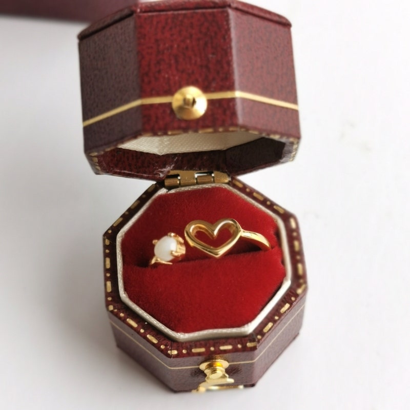 Burgundy Ring - Etsy