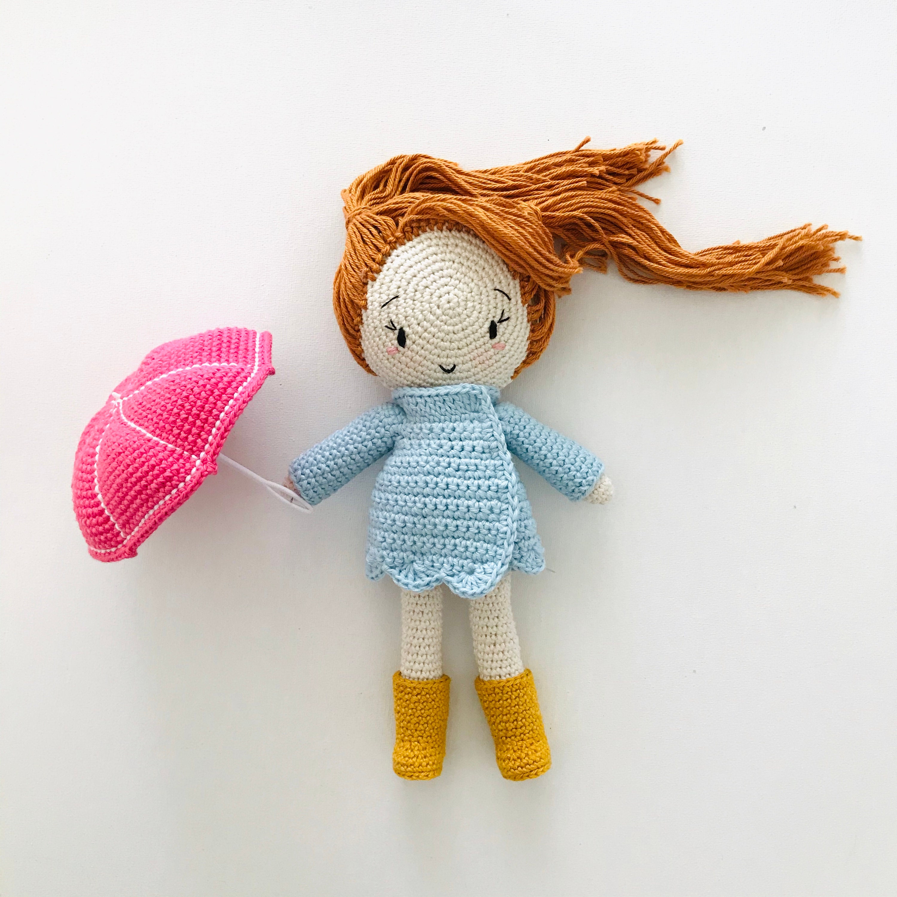 Amity's Rainy Day Adventure CROCHET PATTERN Doll | Etsy