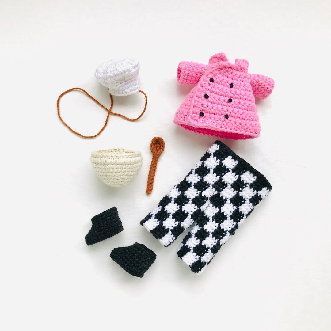 Amity's Cooking Class CROCHET PATTERN Doll Clothing, Accessories From ...